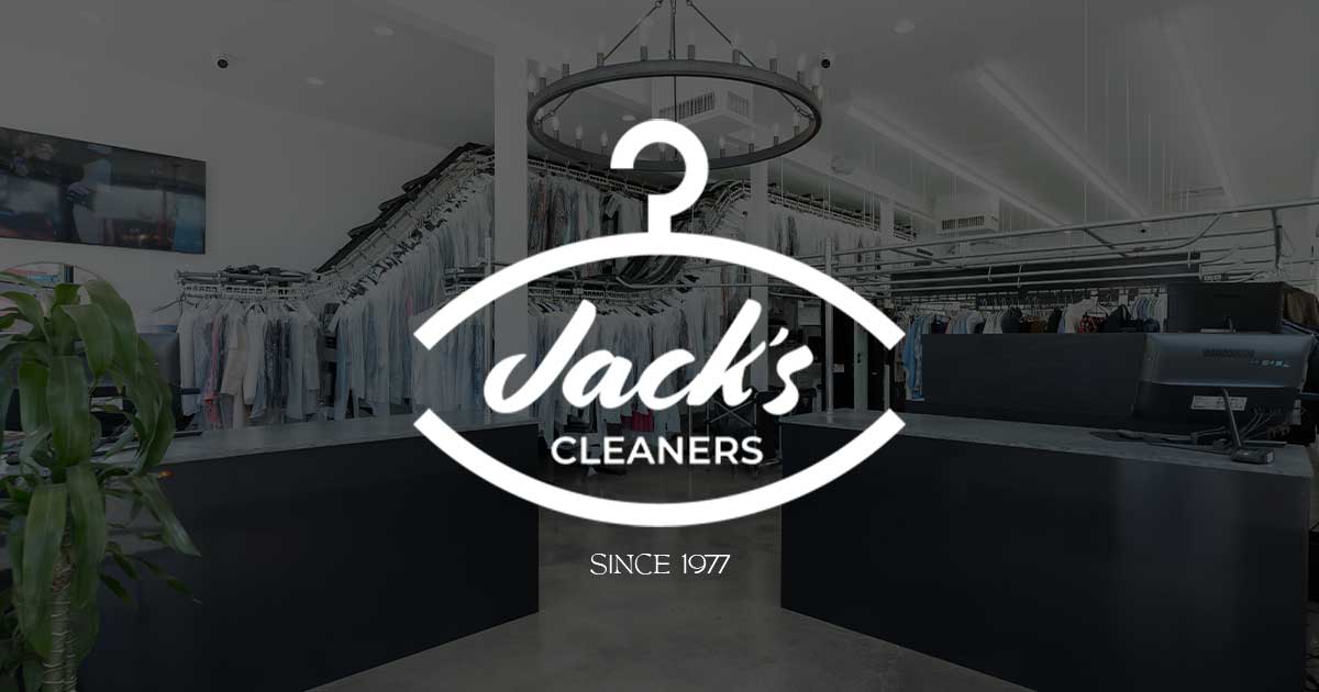 Jack's Cleaners | Eco-Friendly Dry Cleaning | Pasadena